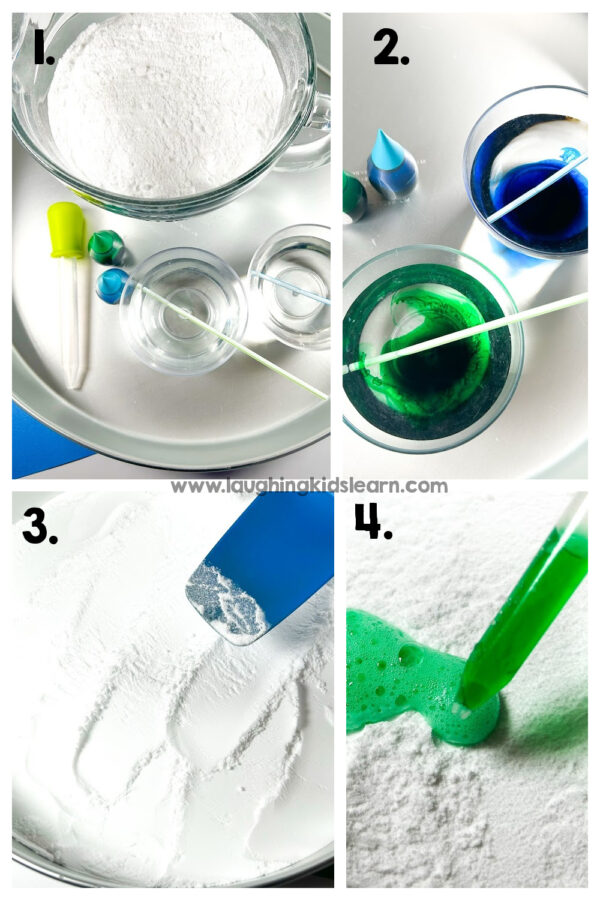Earth Day Fizzy Science Activity for Kids - Laughing Kids Learn
